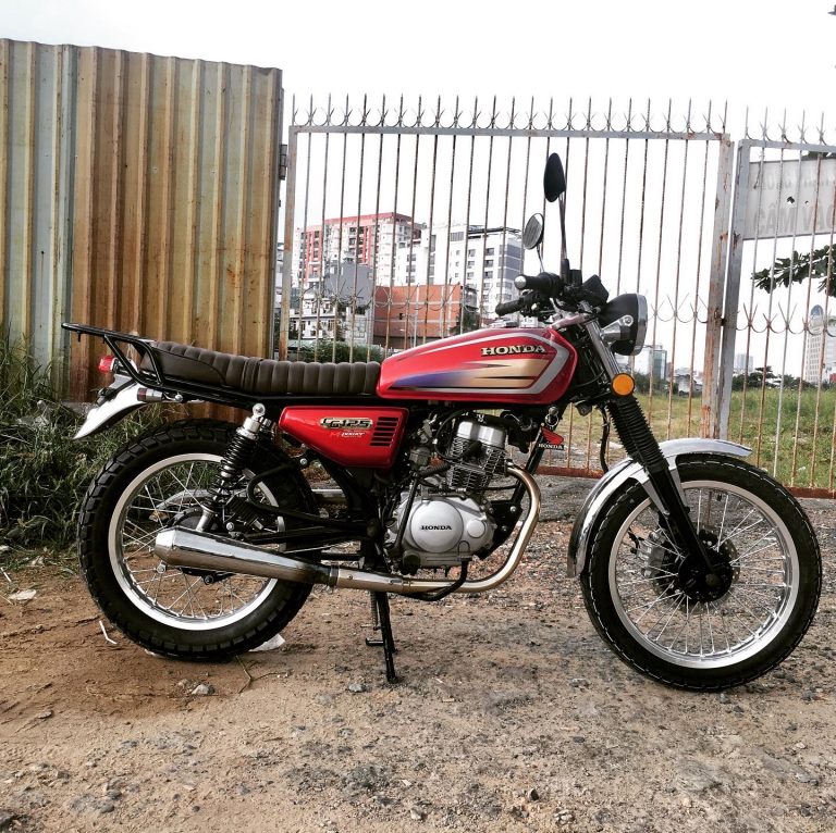CG125 custom – Xe Côn Tay